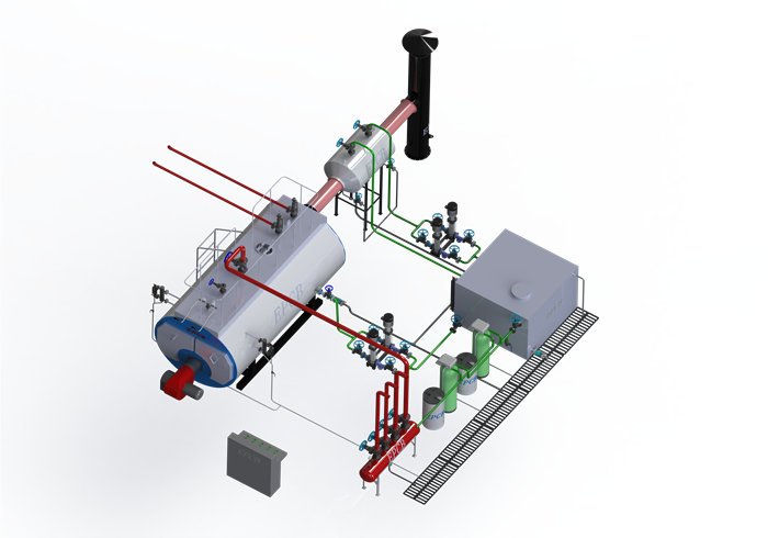 Steam Boiler for Sugar Industry Three Pass Fuel Saving | EPCB Boiler