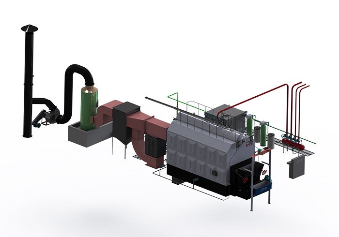 Water Tube Steam Boiler for Food Industry |EPCB Boiler